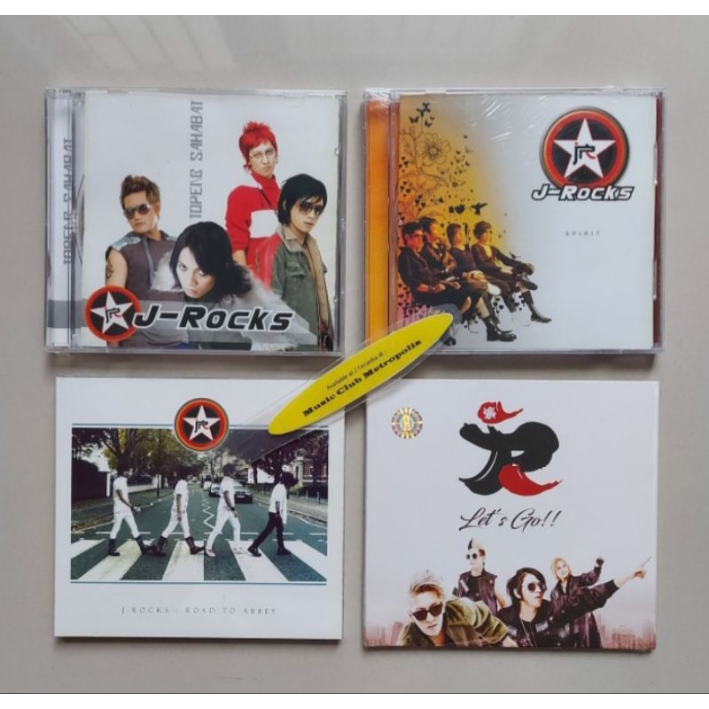 Jual CD J-ROCKS - TOPENG SAHABAT/SPIRIT/ROAD TO ABBEY/LET'S GO/ PAKET 4 ALBUM | Shopee Indonesia