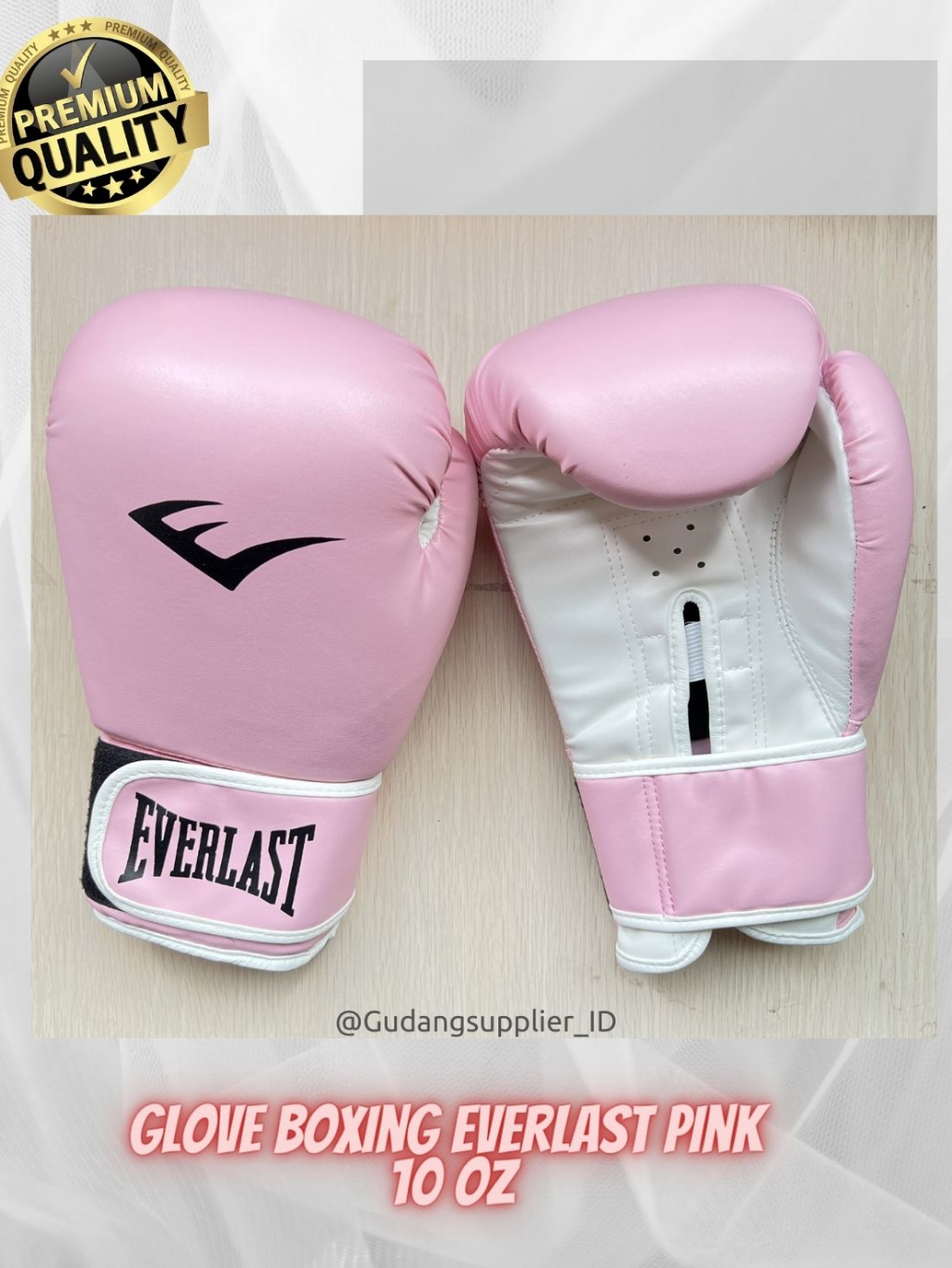 Jual GLOVE BOXING EVERLAST PROSTYLE 10 OZ PINK / SARUNG TINJU EVERLAST ...