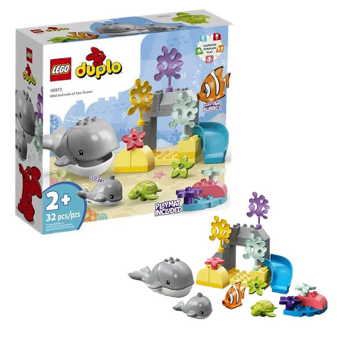 Jual LEGO DUPLO Wild Animals of the Ocean (LEGO 10972) | Shopee Indonesia
