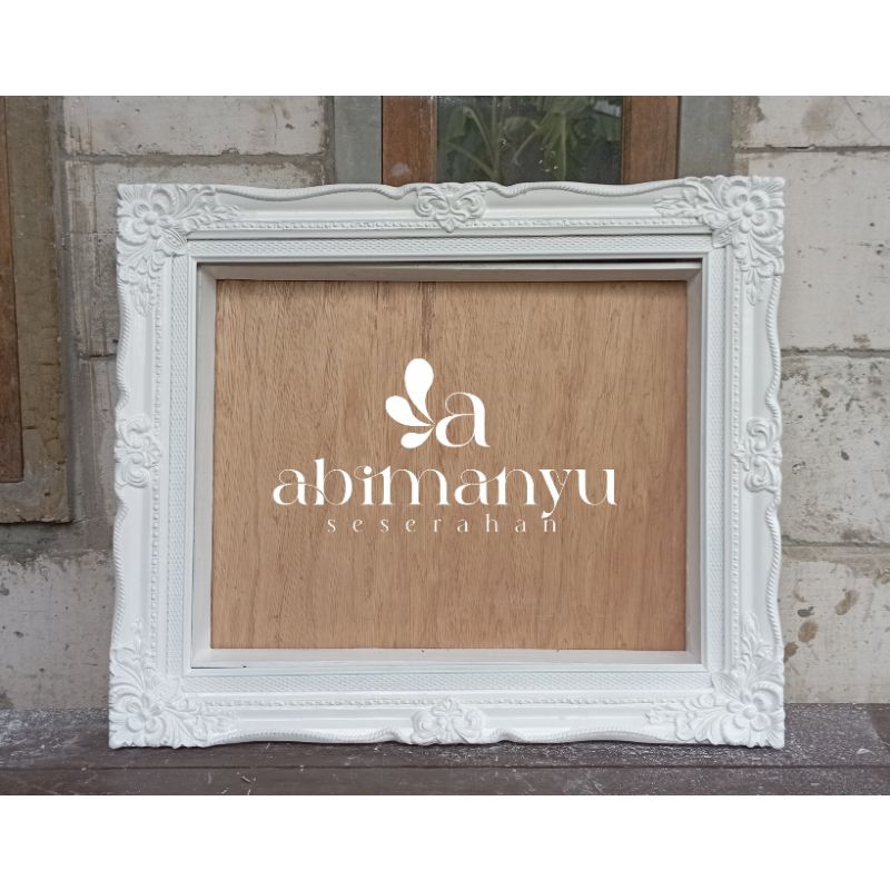 Jual Pigura Mahar Ukir Belgi 40x50 | Frame Vintage Klasik | Frame Antik ...
