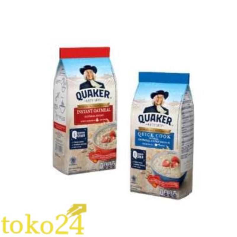 Jual Quaker Instant dan Quick Cook Oatmeal 200 gr | Shopee Indonesia