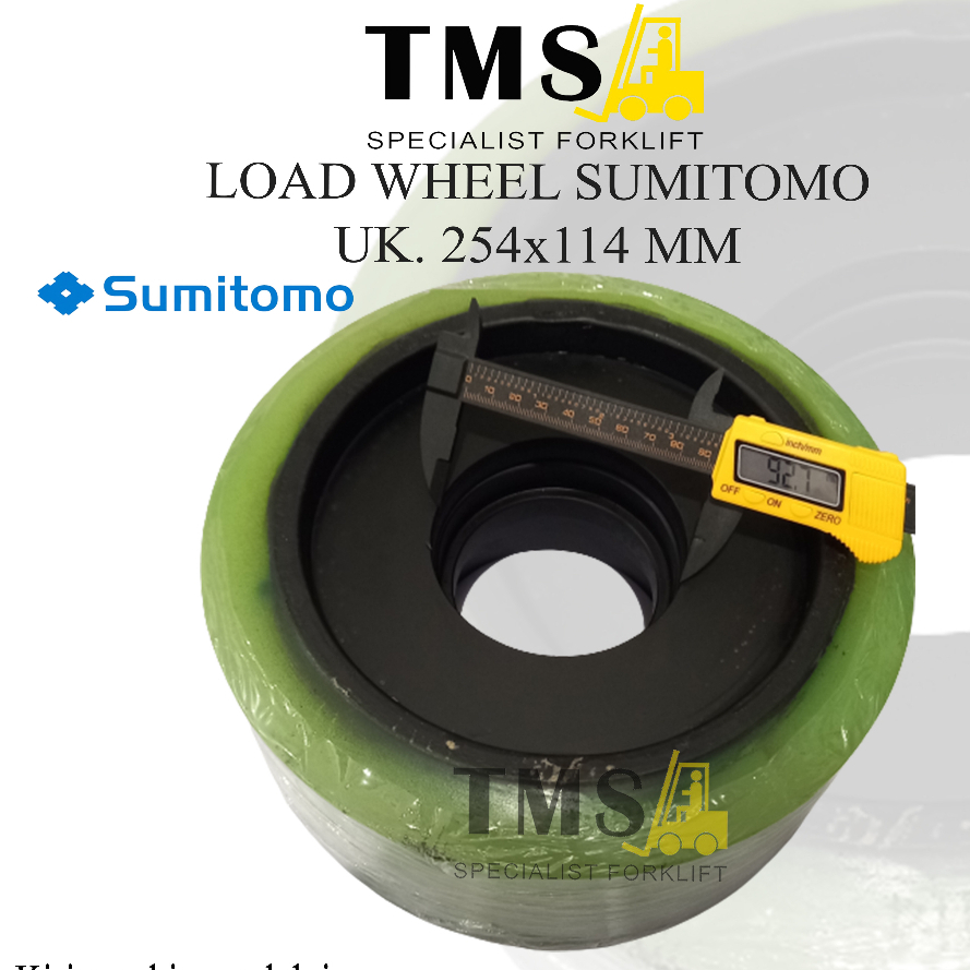 Jual Roda Sumitomo Forklift Load 254x114 mm Wheel Reachtruck Roda Depan ...