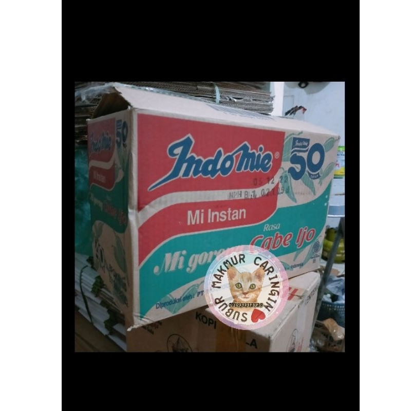 Jual KARDUS DUS BEKAS INDOMIE 34X20X24 | Shopee Indonesia