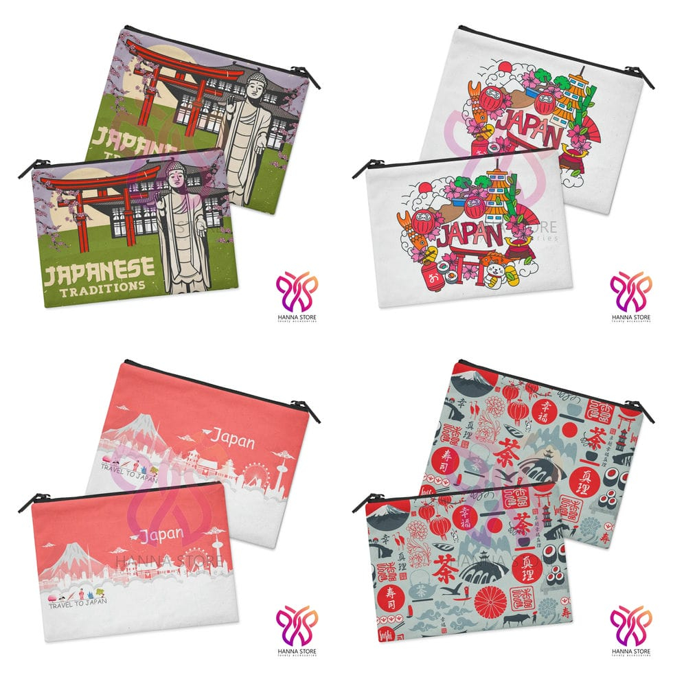 Jual Tas Dompet Pouch Merchandise Japan Jepang | Shopee Indonesia