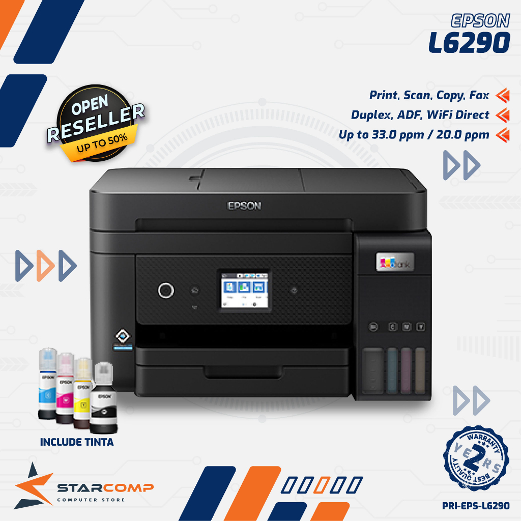 Jual Printer Epson EcoTank L6290 A4 Wi-Fi Duplex All-in-One Ink Tank ...