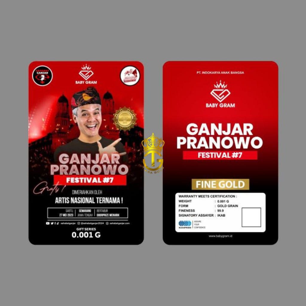 Jual SOUVENIR CUSTOM DESIGN PEMILU CAPRES CALEG LEGISLATIF DPRD BABY ...