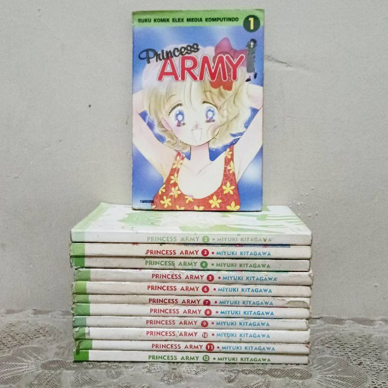 Jual Komik Princess Army 1-12 tamat miyuki kitagawa | Shopee Indonesia