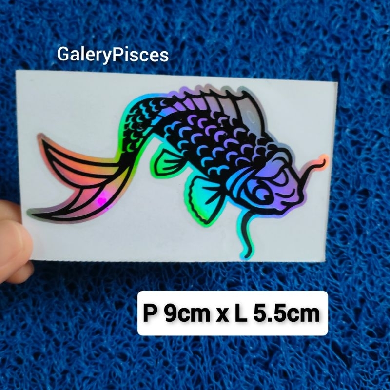 Jual stiker motor gambar ikan stiker hologram | Shopee Indonesia