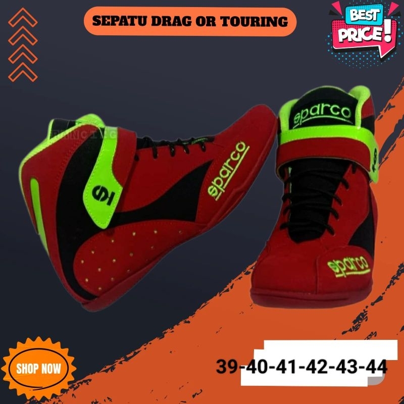 Jual Sepatu balap drag or touring new collor 2025 | Shopee Indonesia