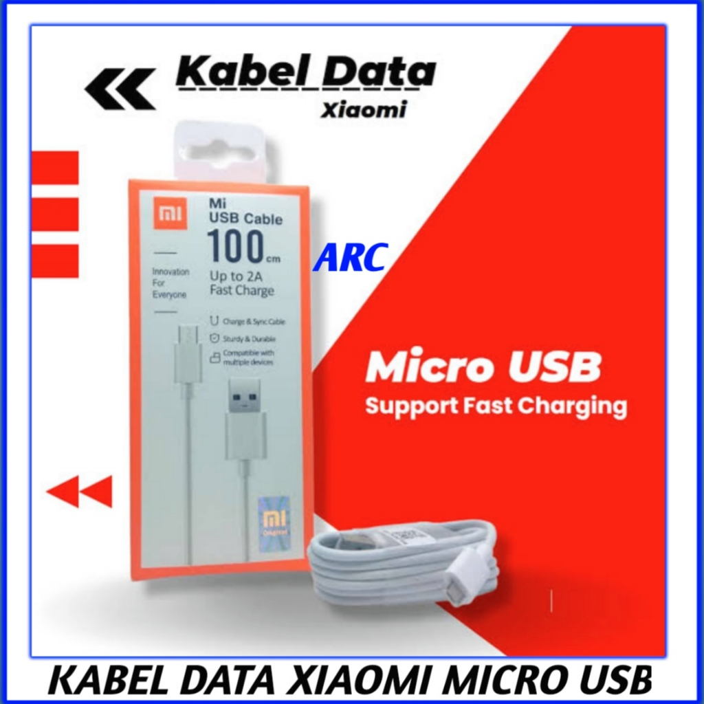 Jual KABEL DATA XIAOMI MICRO 2A ORIGINAL - PLUS PACK | Shopee Indonesia