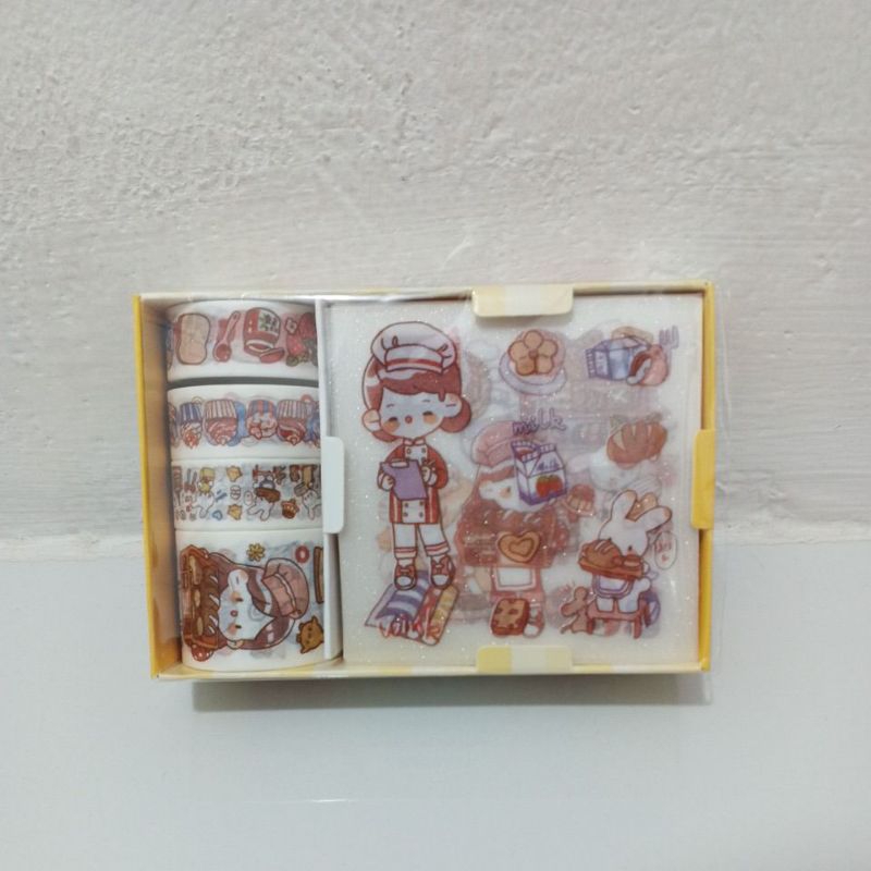 Jual Stiker Momo / Stiker Lucu kotak kecil & Stiker 100 Lembar 4 Warna ...