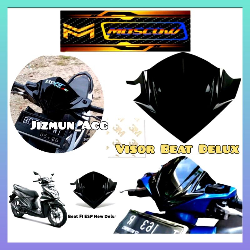 Jual Visor Beat FI ESP NEW 2020 2021 2022 2023 Beat Delux Visor ...