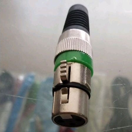 Jual jack canon betina besi xlr jack mic female jack mixer harga ...
