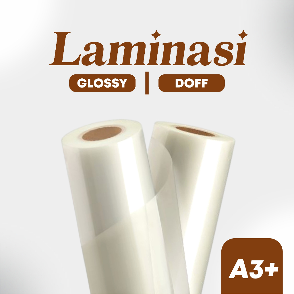 Jual LAMINASI GLOSSY DOFF PRODUK A3+ | Shopee Indonesia