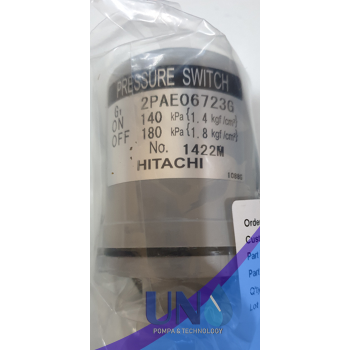 Jual Otomatis Pompa Air Hitachi Pressure Switch ASLI ORIGINAL | Shopee ...