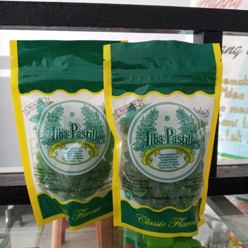 Jual PERMEN ALBA PASTILES 100 GRAM | Shopee Indonesia
