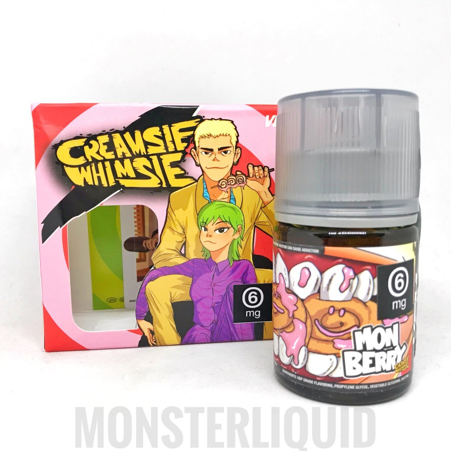 Jual CREAMSIE WHIMSIE V2 MON BERRY BY VEM JUICE 6MG 60ML | Shopee Indonesia