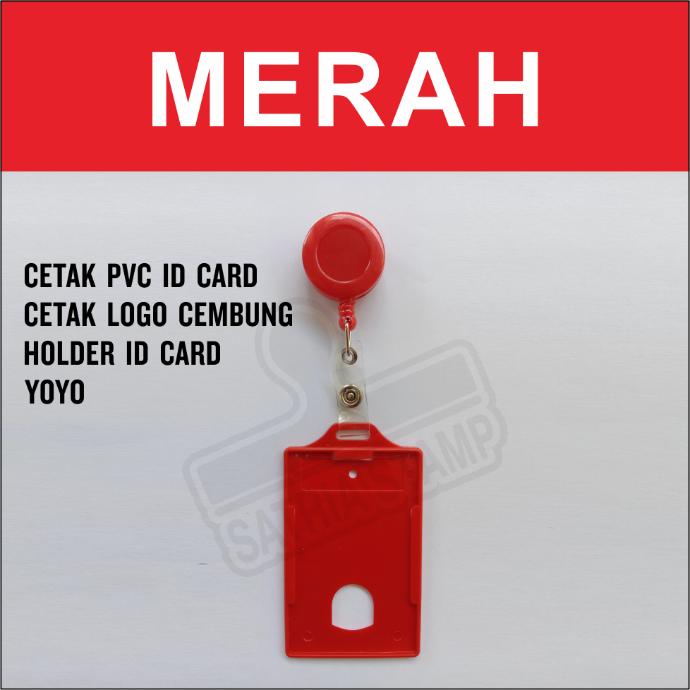 Jual Id card yoyo holder ( Satu Set Lengkap cetak ID card + Logo + Yoyo ...