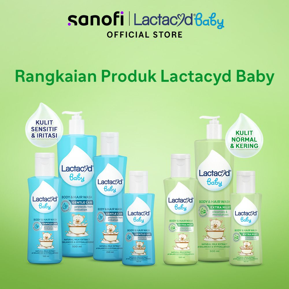 Jual LACTACYD Sabun Lactacyd Baby Liquid Soap / Melindungi Kulit Bayi ...