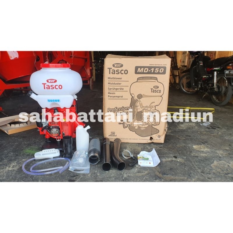 Jual Mesin Semprot Hama TASCO MD150 2TAK / Sprayer Mist Blower Duster MD150 - Engine Kabut ...