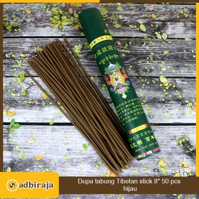 Jual Dupa Hio Tibetan Incense Stick Tabung Hijau 8" 50 pcs | Shopee ...