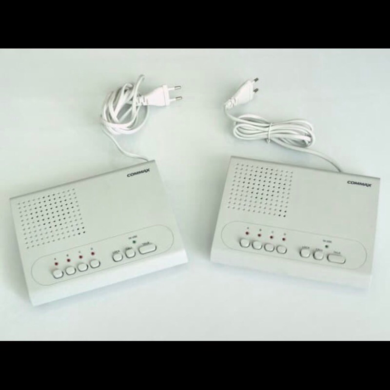 Jual Interkom wireless Commax WI-4C Intercom (2 unit) | Shopee Indonesia