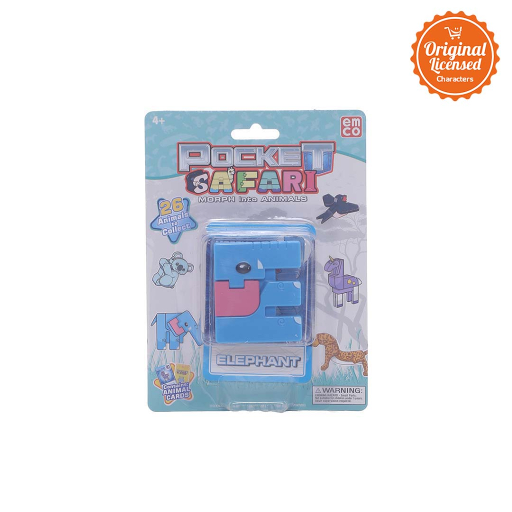 Jual Mainan Anak Pocket Safari Animals - Elephant | Shopee Indonesia