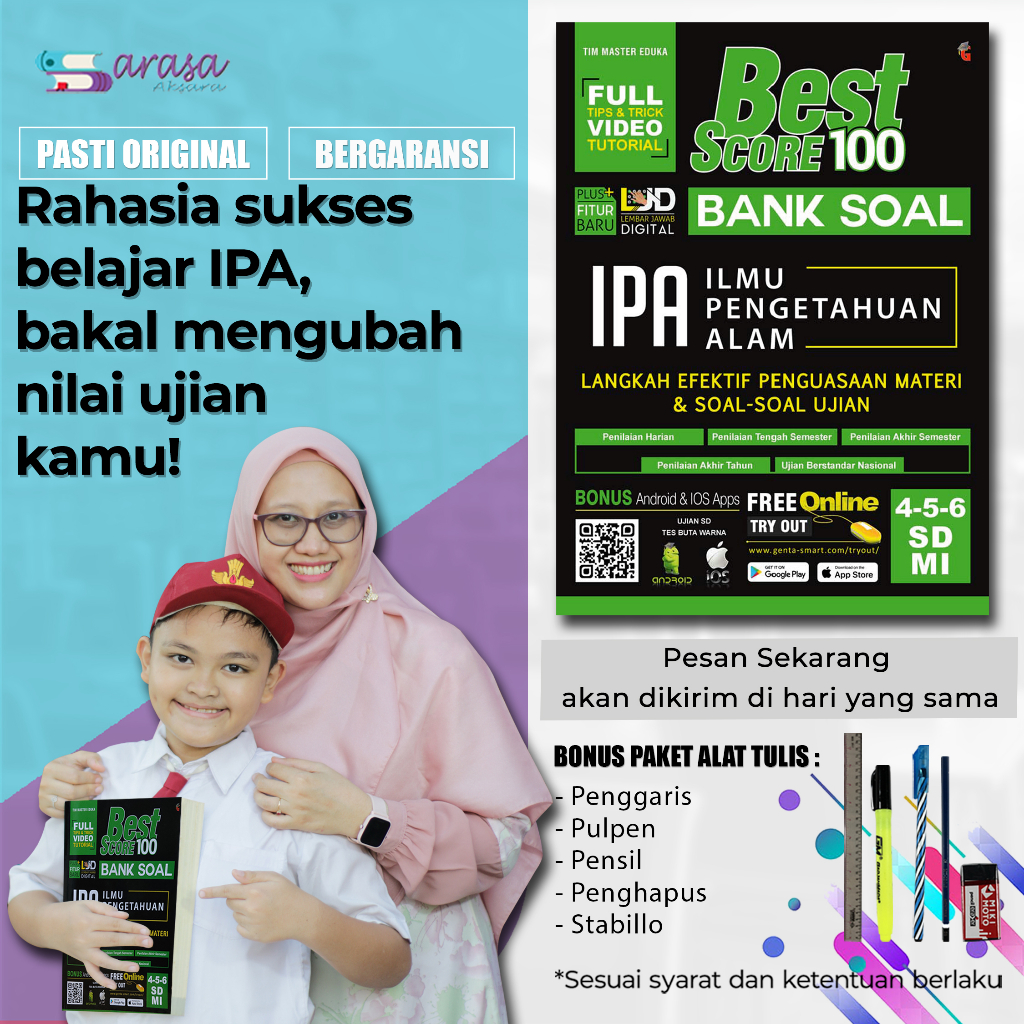 Jual Buku Pelajaran Sd / Mi Rangkuman Inti Materi Ipa Note Studygram Kelas 4 5 6 Terlengkap ...