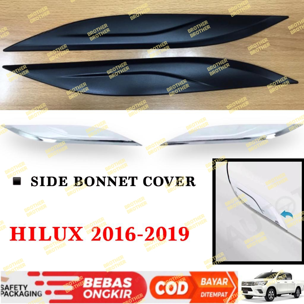 Jual Side Bonnet All New Hilux 2016 2022 2023 2024 List Kap Samping ...