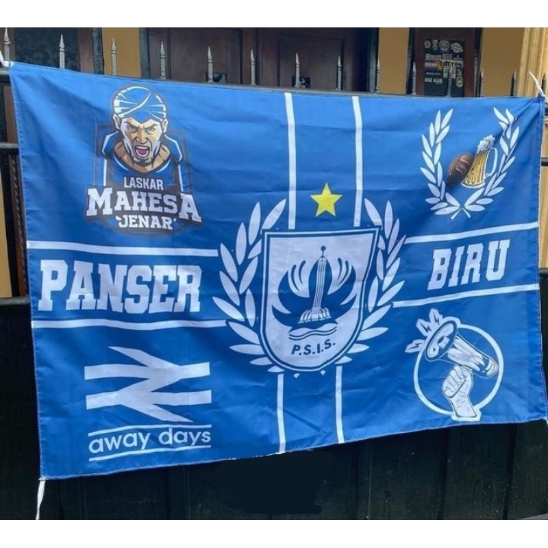 Jual BENDERA PANSER BIRU PSIS | Shopee Indonesia