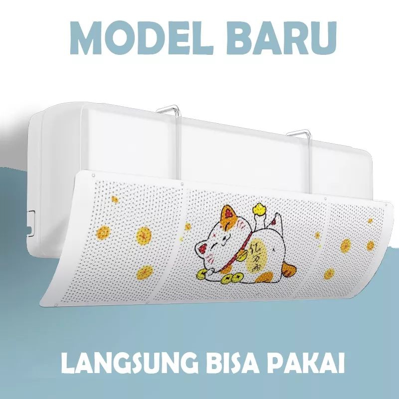 Jual TALANG PENUTUP AC PENAHAN ANGIN REFLEKTOR HEMBUSAN ANGIN AC ...