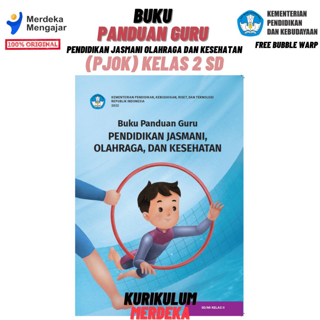 Jual Buku PANDUAN GURU Pendidikan Jasmani Olahraga dan Kesehatan (PJOK) Kelas 2 SD Kurikulum ...