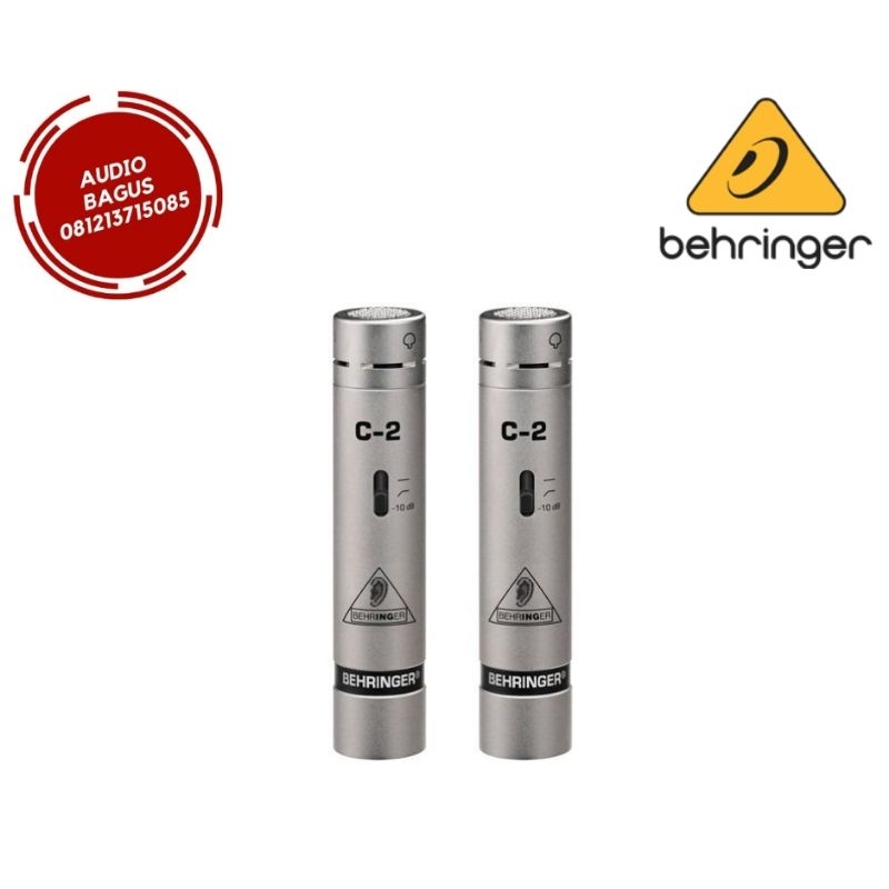 Jual BEHRINGER C 2 MATCHED STUDIO CONDENSER C-2 MICROPHONE STUDIO C2 ...