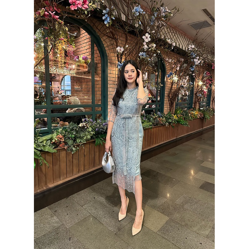 Jual amrthelabel / shalika midi / mint | Shopee Indonesia