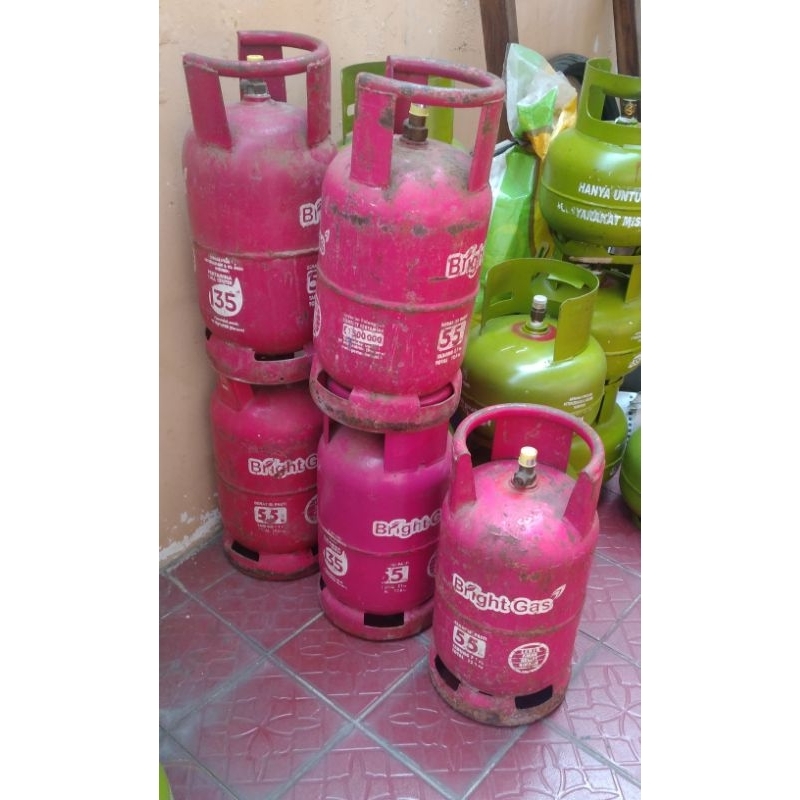 Jual Tabung Bright Gas Elpiji / Tabung Gas LPG Pink 5,5 KG ( 5.5 KG ...