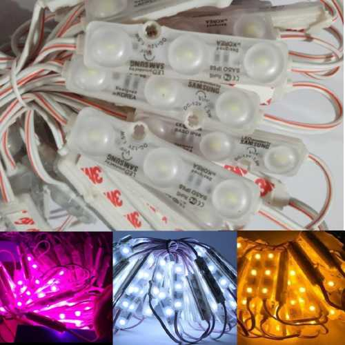 Jual Lampu Module Truck Led Samsung Sas0 Dc 3 Titik Ip68 3 Mata 12 Volt