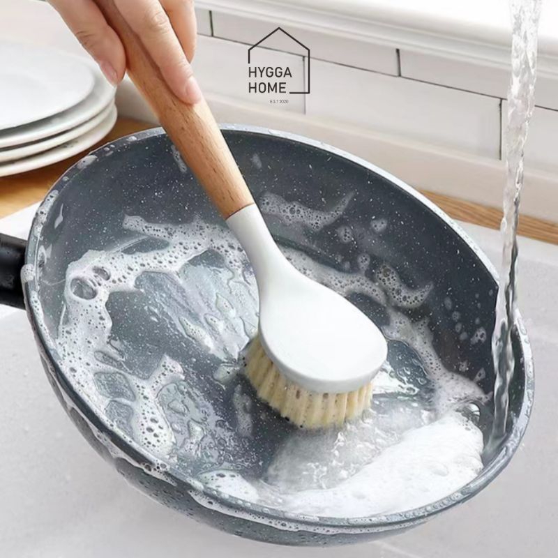 Jual Hygga Home KIKO Sikat Pembersih Kayu Panci Dapur Wajan Piring ...