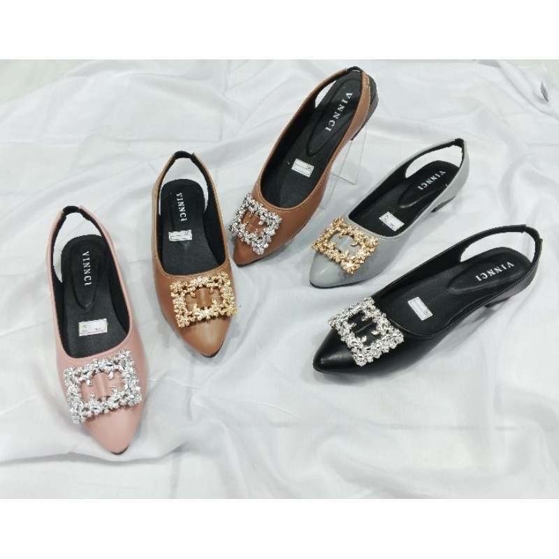 Jual sepatu pansus separuh tapak tahu cewek cantik | Shopee Indonesia