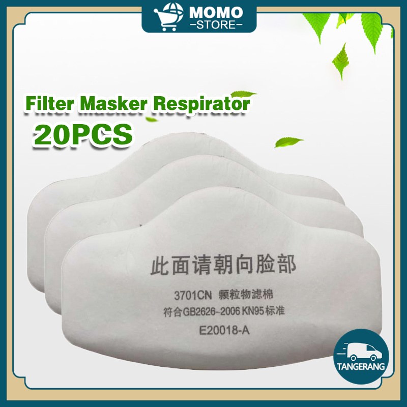 Jual 3701CN Filter Cotton Tahan Debu Refill Filter Masker Respirator 3200 KN95 | Shopee Indonesia