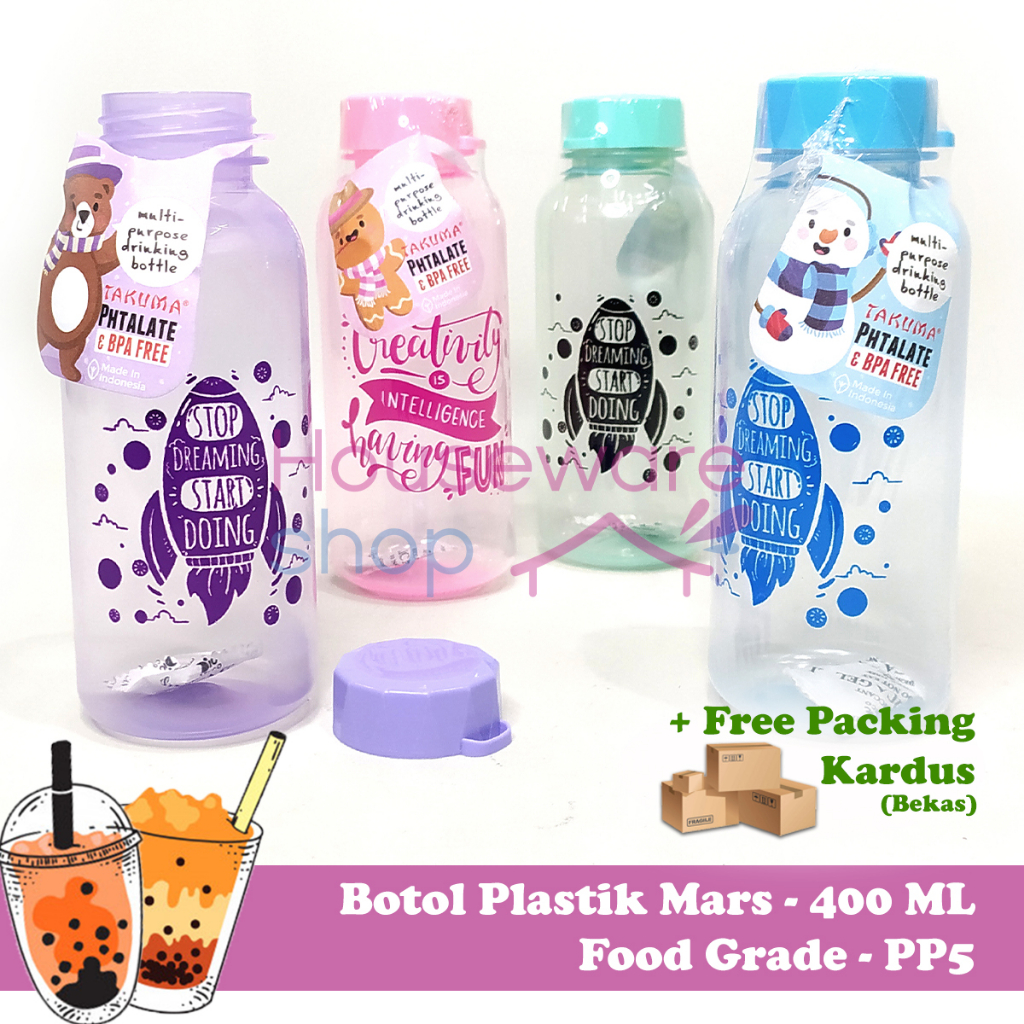 Jual Botol Minum Anak Souvenir Ulang Tahun Murah / Botol Mars 400 ML ...