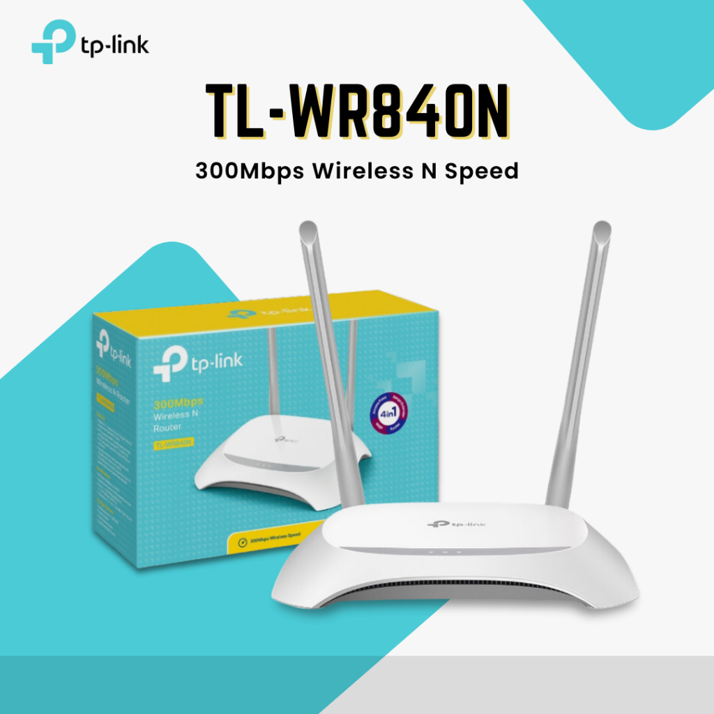 Jual Tp-Link TL-WR840N 300mbps Wireless N Router | Shopee Indonesia