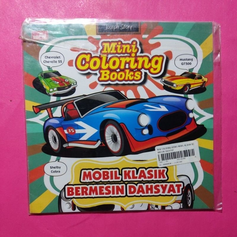 Jual buku anak coloring mobil klasik bermesin dahsyat | Shopee Indonesia