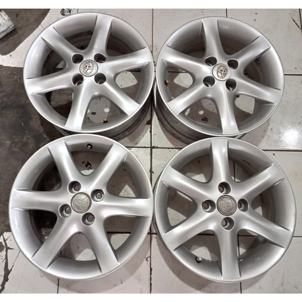 Jual VELG MOBIL SECOND STANDAR ALTIS RING 15 PCD 4X100 | Shopee Indonesia