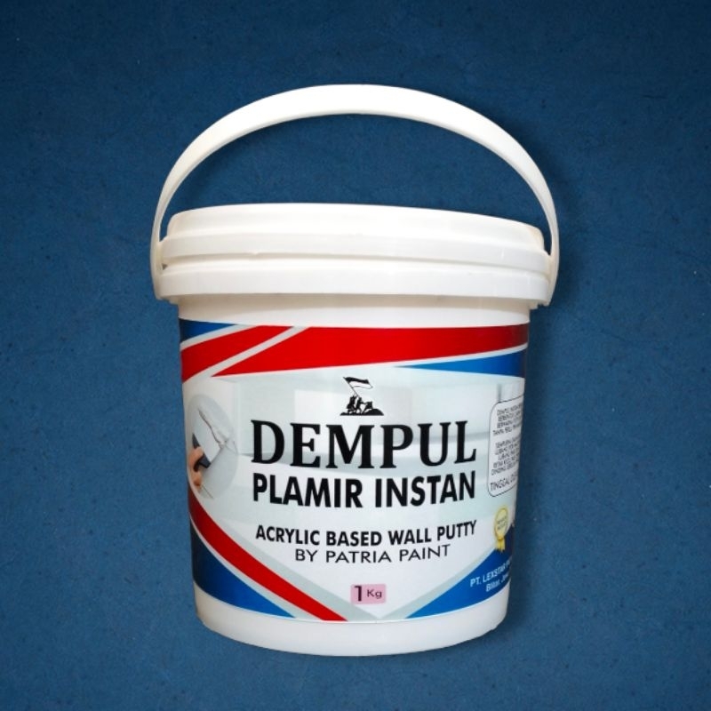 Jual plamir instan 1kg dempul tembok penutup dinding berlubang dan ...