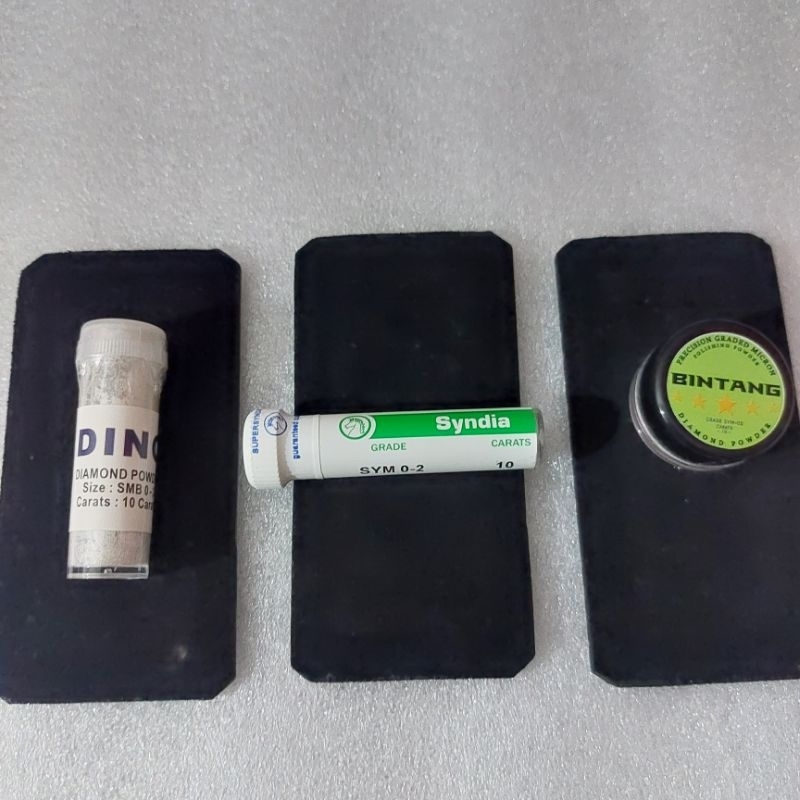 Jual Paket Kinclong Batu Akik Serbuk Intan Diamond Powder Ukuran 02 ...