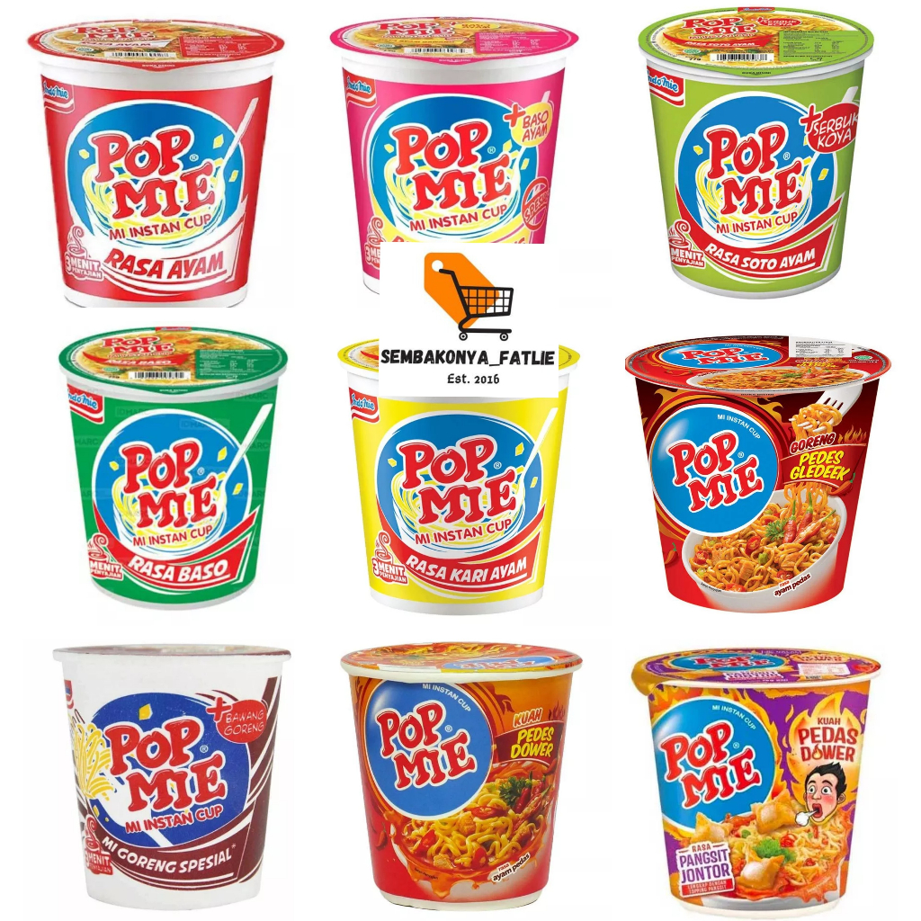 Jual POP MIE ALL VARIAN | Shopee Indonesia