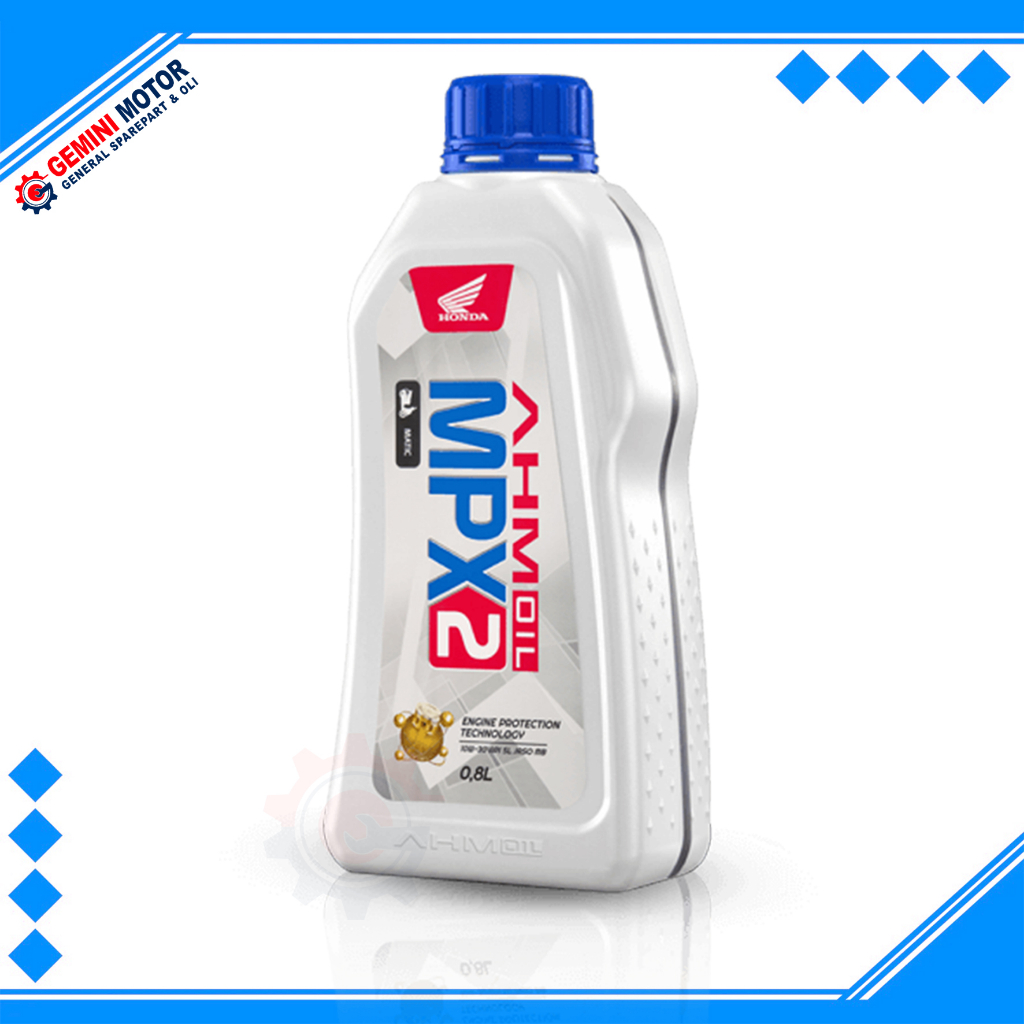 Jual Oli Motor Matic MPX2 800 ml AHM | Oli MPX2 | Shopee Indonesia