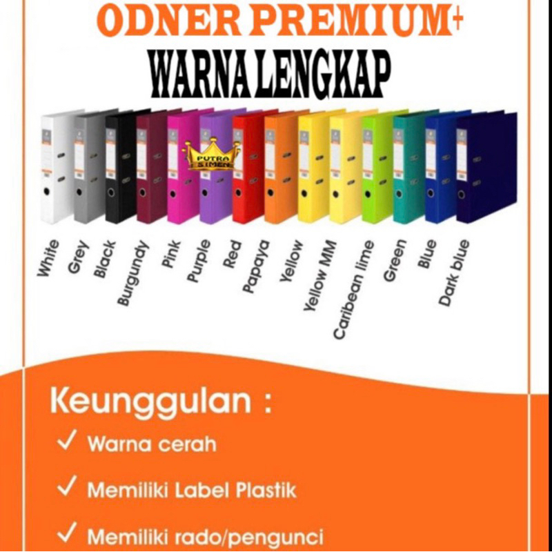 Jual ORDNER / ODNER FORTE F4 [ KHUSUS OJOL] | Shopee Indonesia