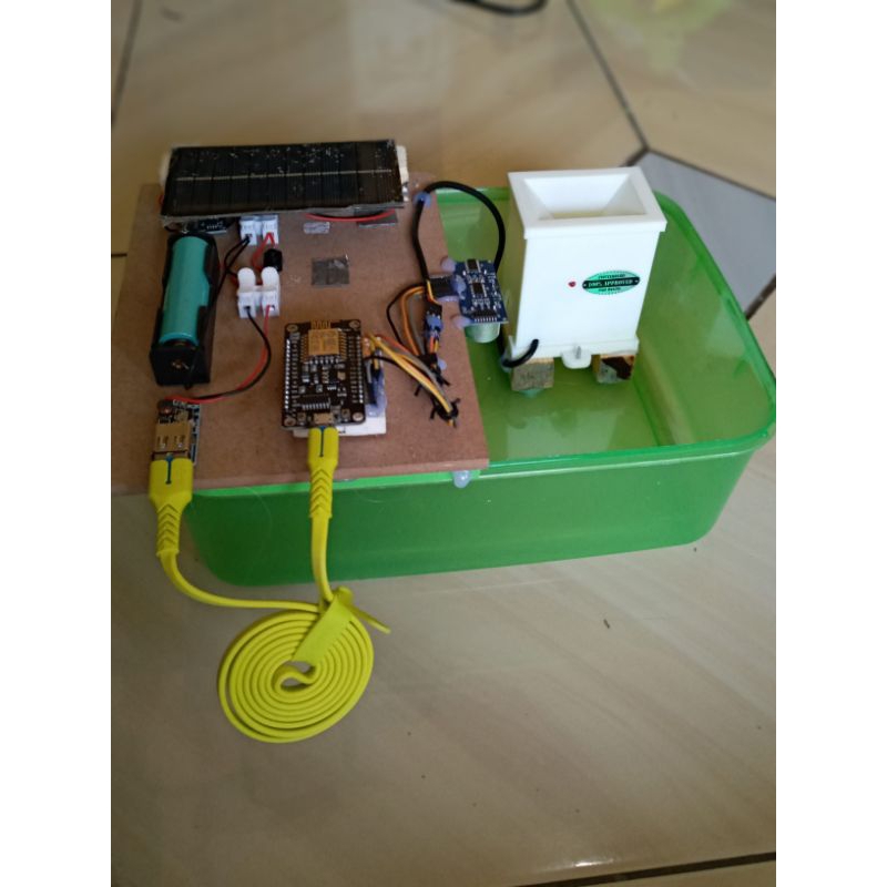 Jual Alat monitoring curah hujan dan banjir berbasis IoT dengan solar ...