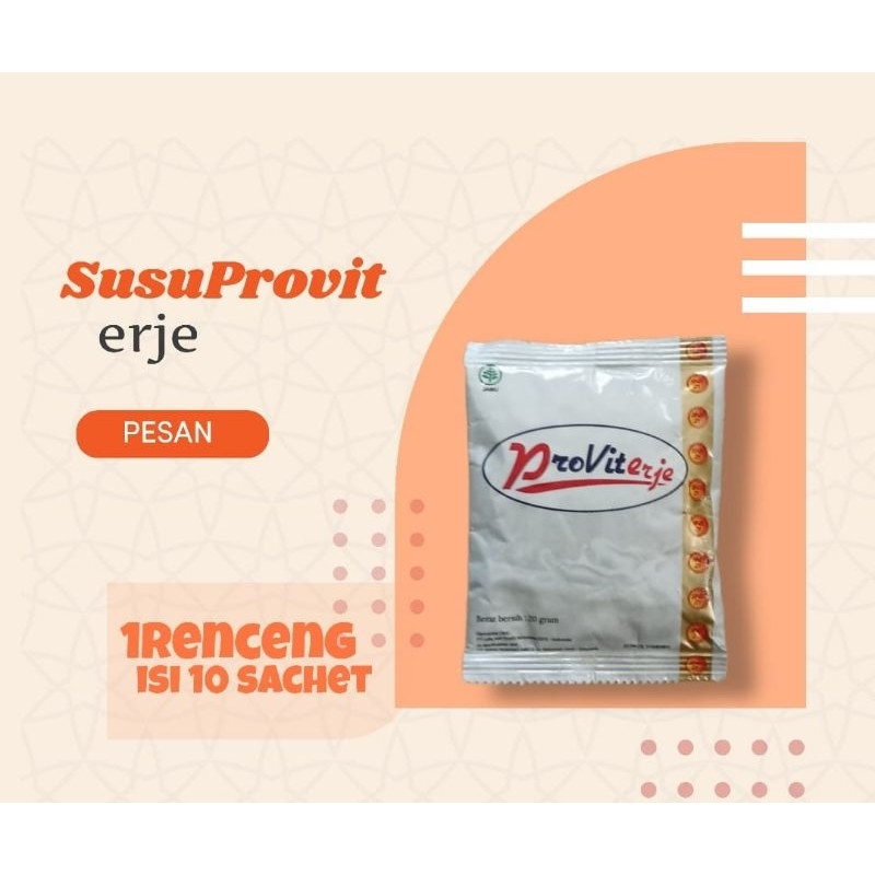 Jual Susu kambing etawa provit erje/ susu provit plus royal jelly 1 ...